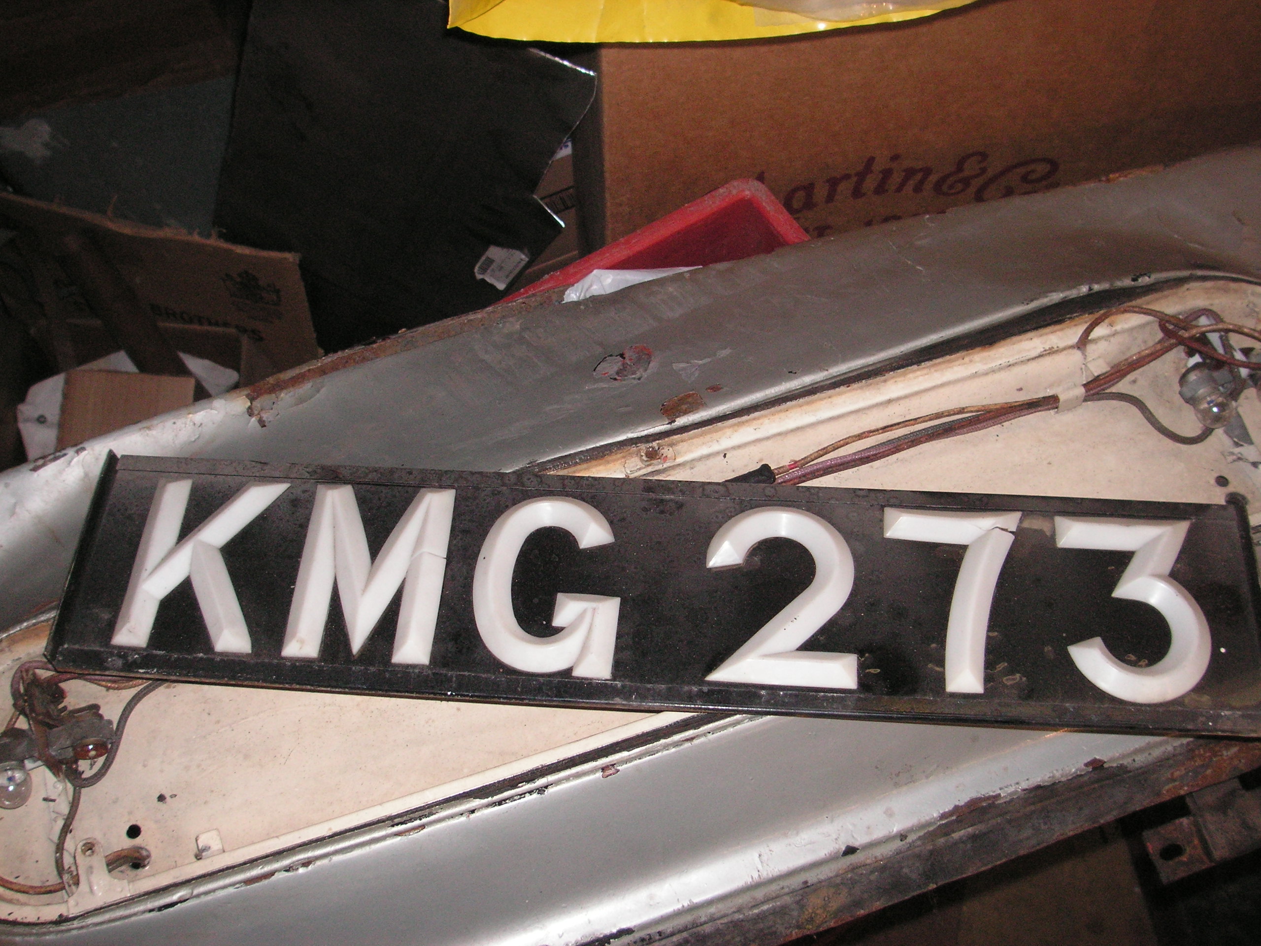 ACE translucent number plate - Pre-XK - Jag-lovers Forums