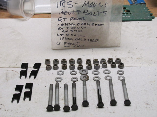 Rear cradle, shims install where, how? - E-Type - Jag-lovers Forums