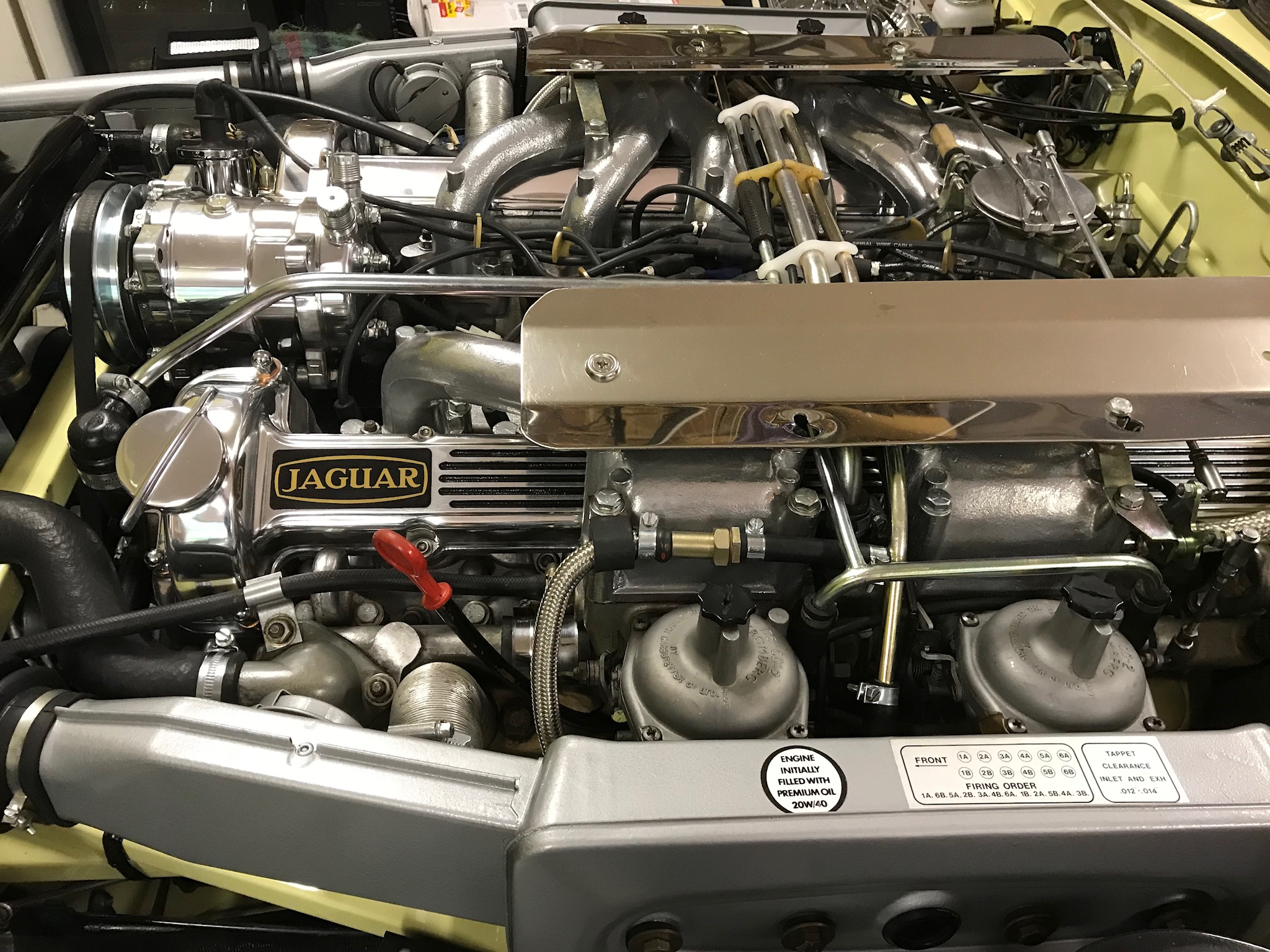 V12 intake manifolds... Painted? Plated? Anodized? - E-Type - Jag ...