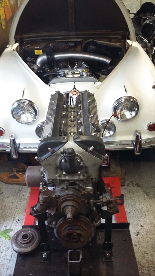 How to make a XJ6 3.4 Engine look like and fit a MK2 - Saloons - Jag ...