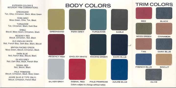Jaguar Color Chart 2024 Jaguar XF Colors & Wheel Options | Lake Bluff,