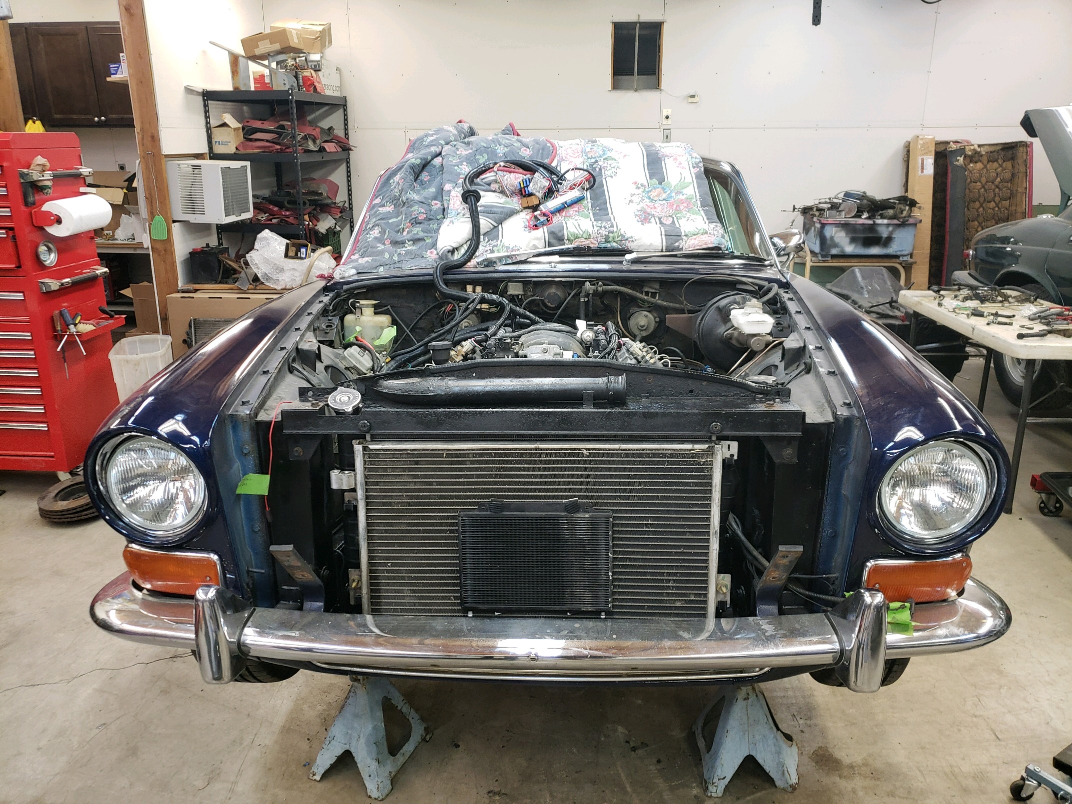 Starting my S1 XJ6 LS1 swap - Lumps - Jag-lovers Forums