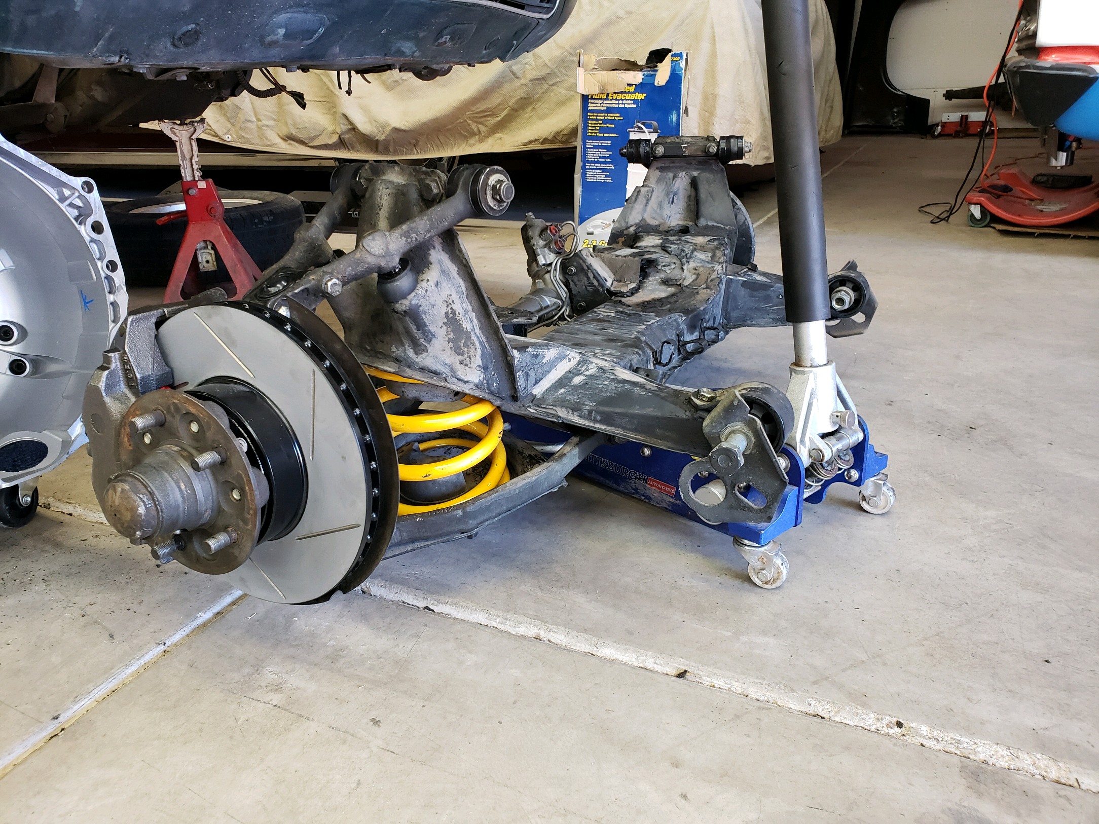 Starting my S1 XJ6 LS1 swap - Lumps - Jag-lovers Forums