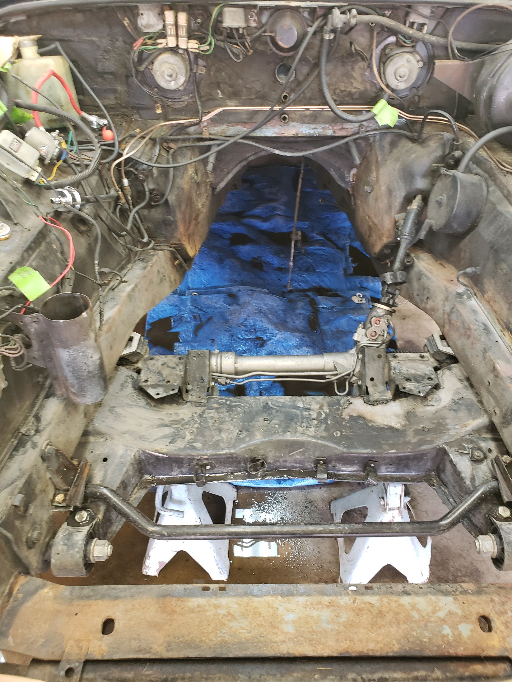 Starting my S1 XJ6 LS1 swap - Lumps - Jag-lovers Forums
